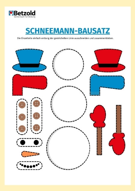 Schneemann Druckvorlage Alles Meine.de GmbH Set: Schneespray Dose